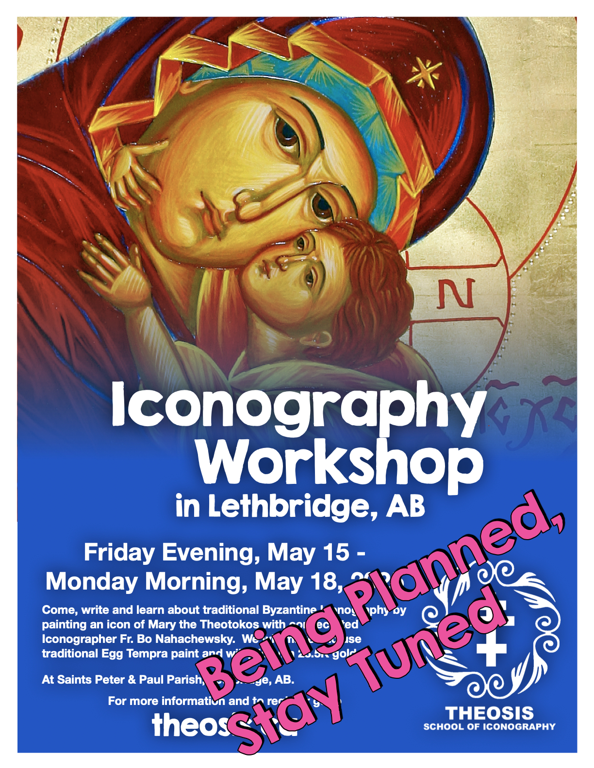 Lethbridge Icon Workshop 2026 – Theosis Studios
